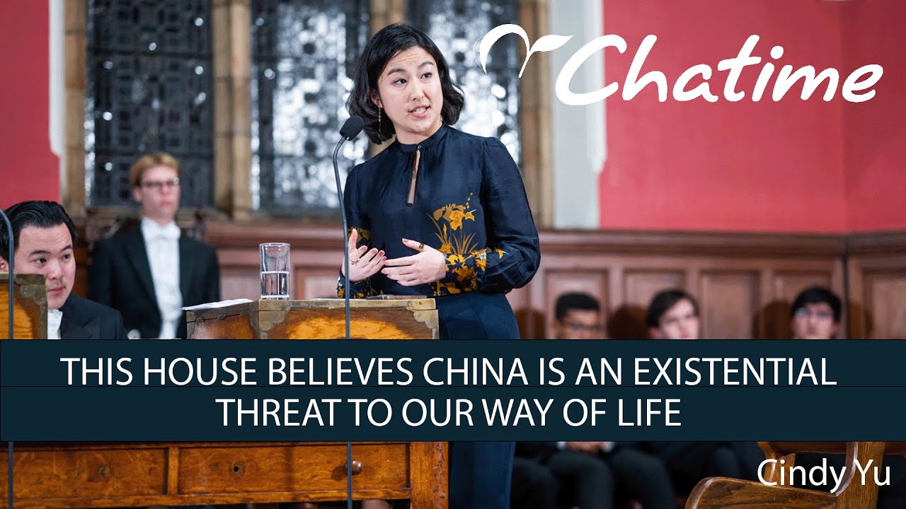 Cindy Yu | This House Believes China is an Existential Threat ... 4/6 ...