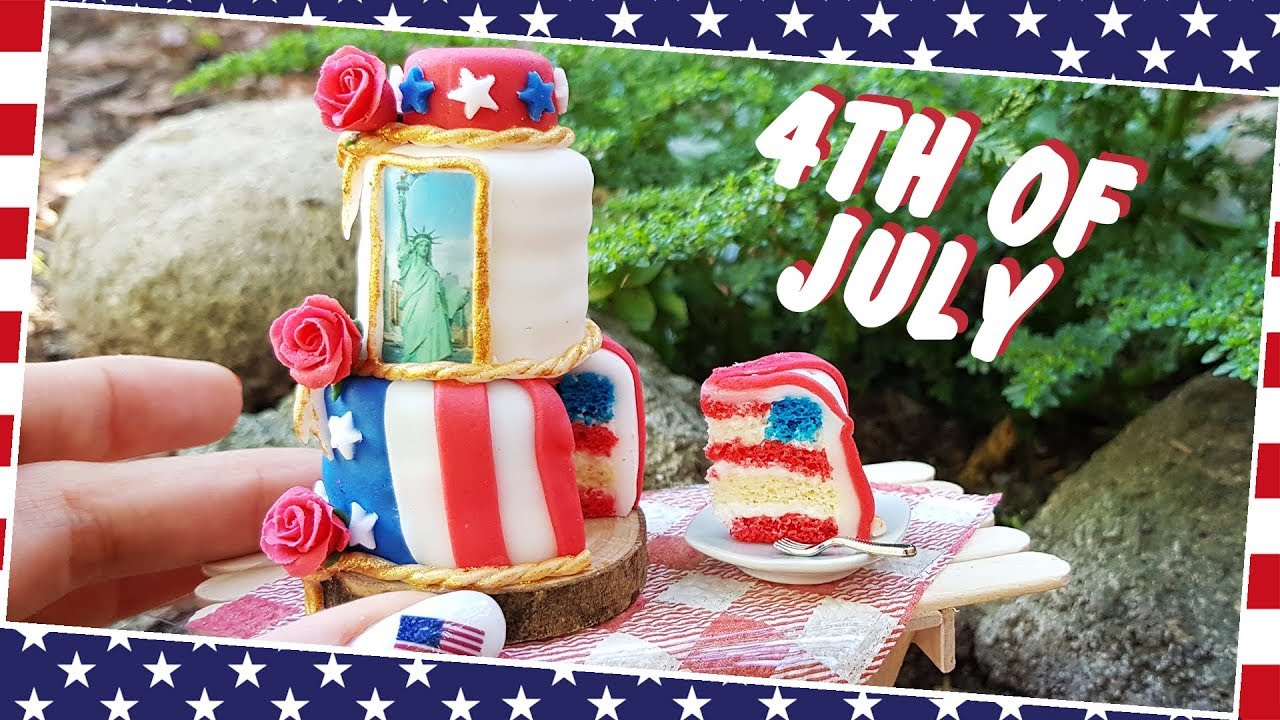 4th of July cake - American Independence Day/MINI CAKE/Jenny's mini ...