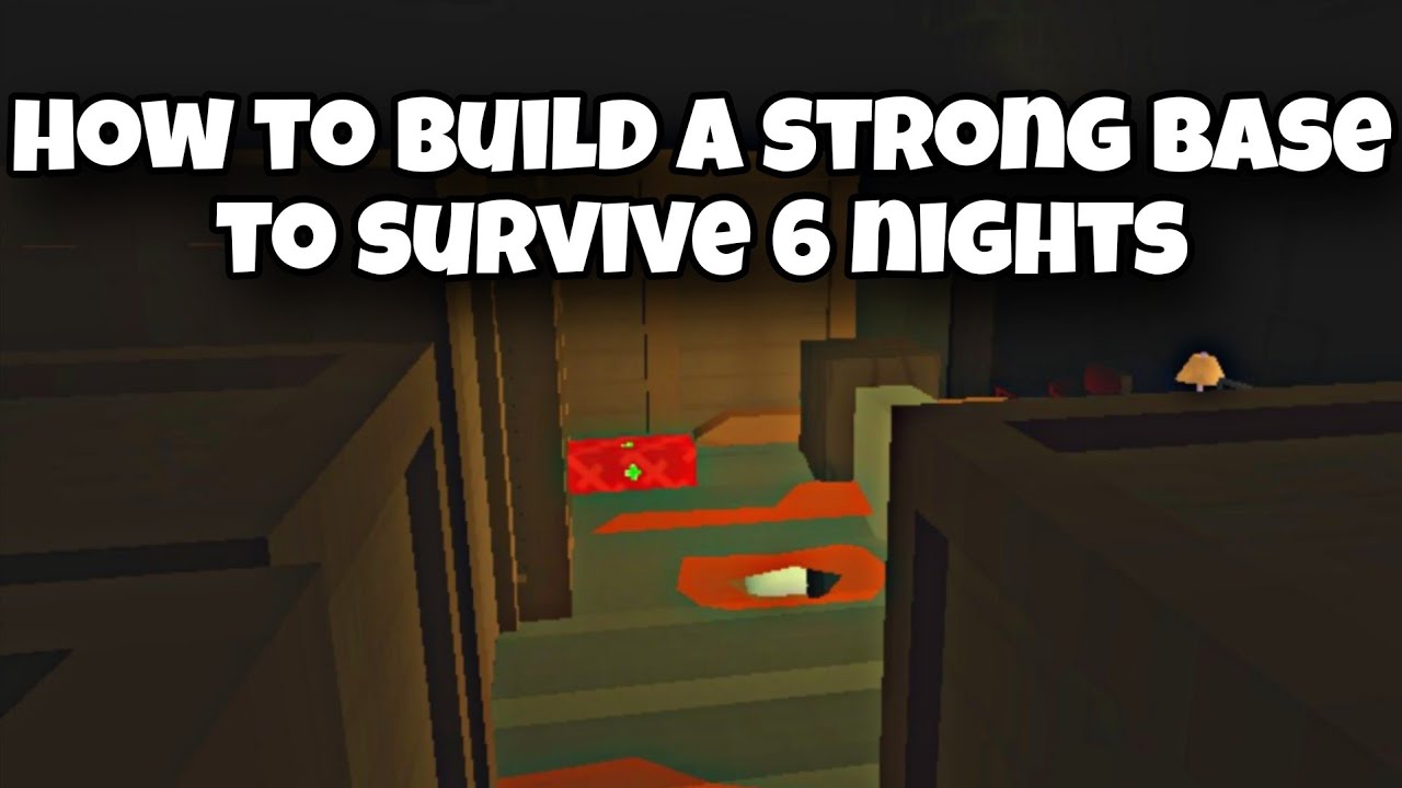 How to Build a Strong base to Survive 6 Nights in Survive Overnight in ...