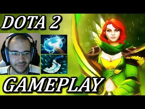 Elf Hunter But I Control It - Windranger Dota 2 Gameplay Commentary ...