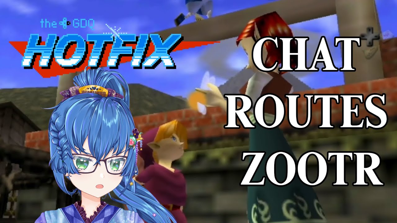 I let the GDQ Chat Route an Ocarina of Time Randomizer Seed - YouTube