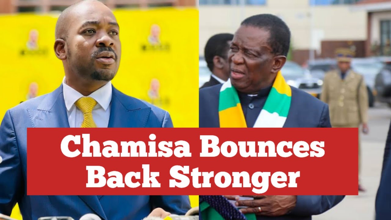 Chamisa Bounces Back | Mnangagwa time to go now - YouTube