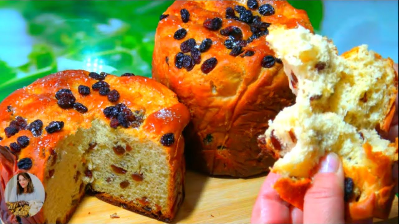 Cozonac Pufos fără Frământare făcut in Forme de Tort sau Cozonac ...