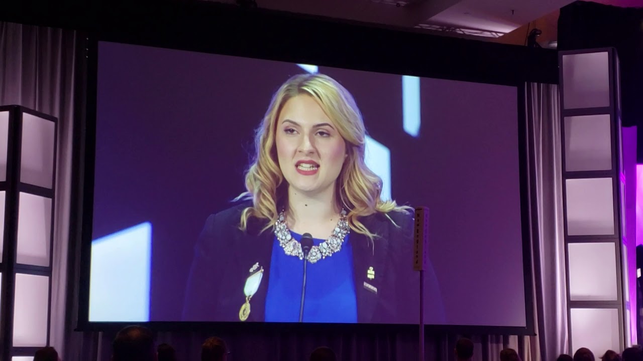 Sarah-Ashlyn Barber - Division II VP Finalist Speech - YouTube