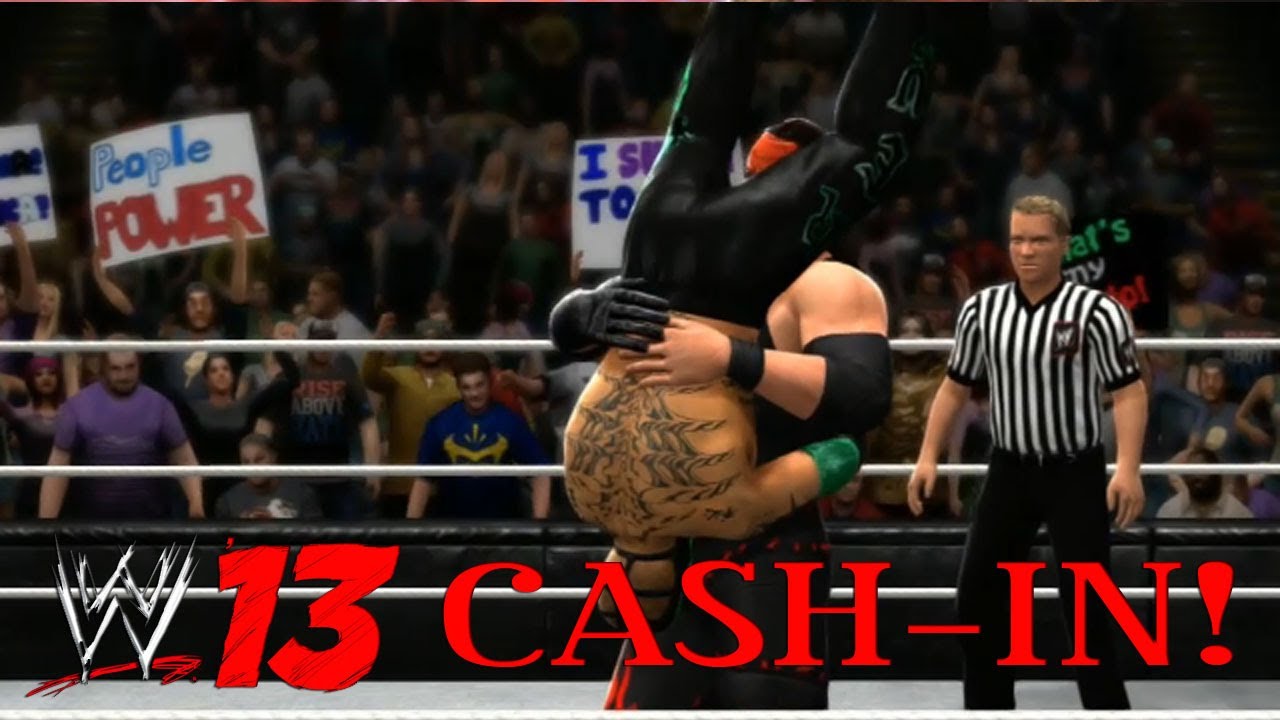 Kane cashes in Money in the Bank - Relived on WWE '13 - YouTube