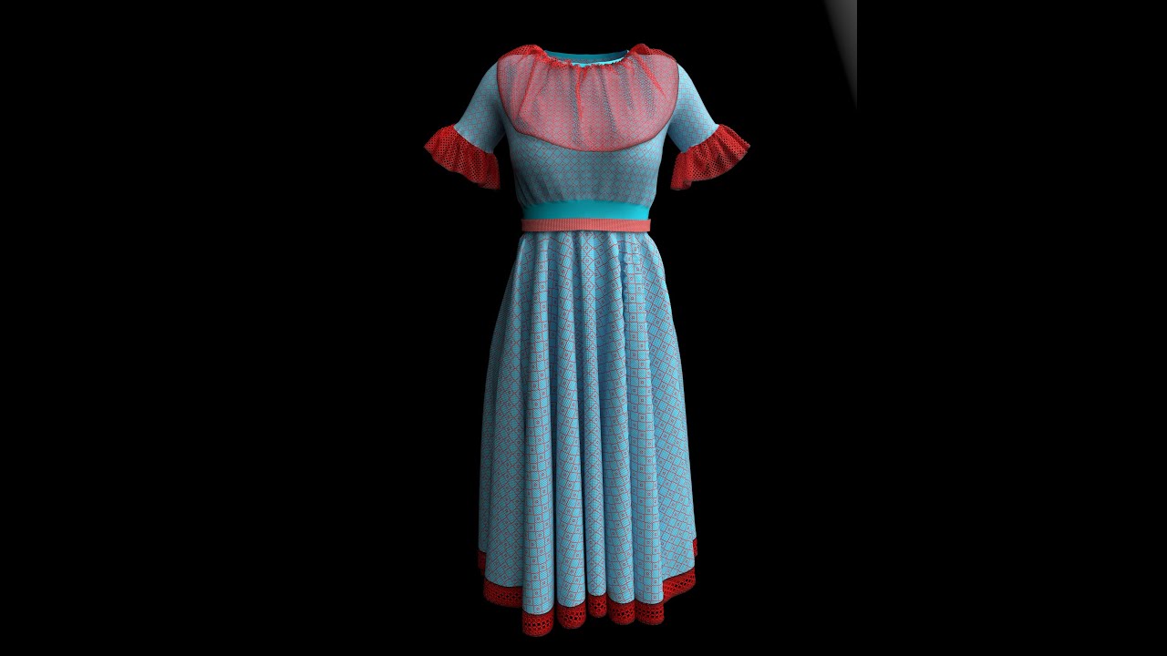 casual cloth texturing - YouTube