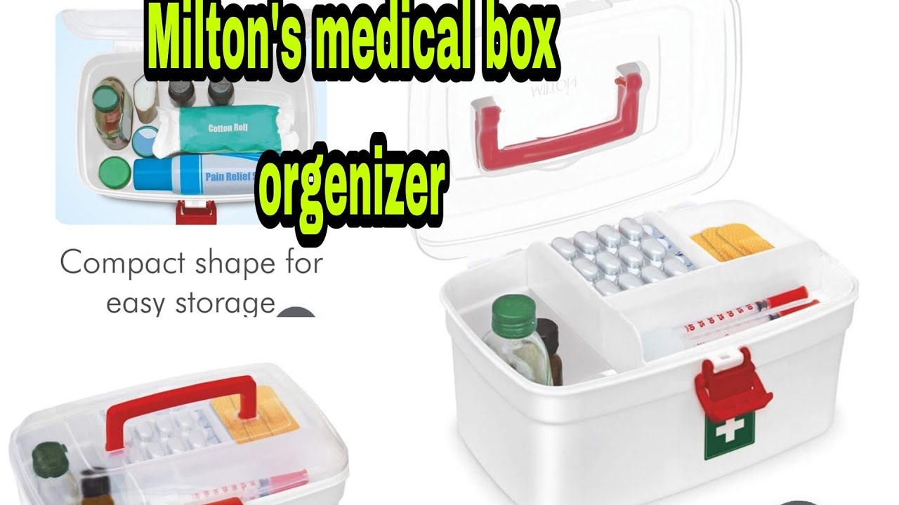 Amazon Milton's medical box - YouTube