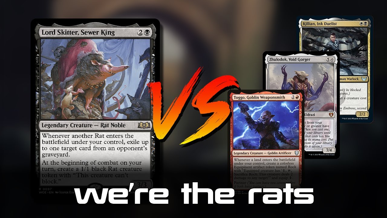 MTG Lord Skitter EDH | 1v1 CMDR Gameplay | tribalkai - YouTube