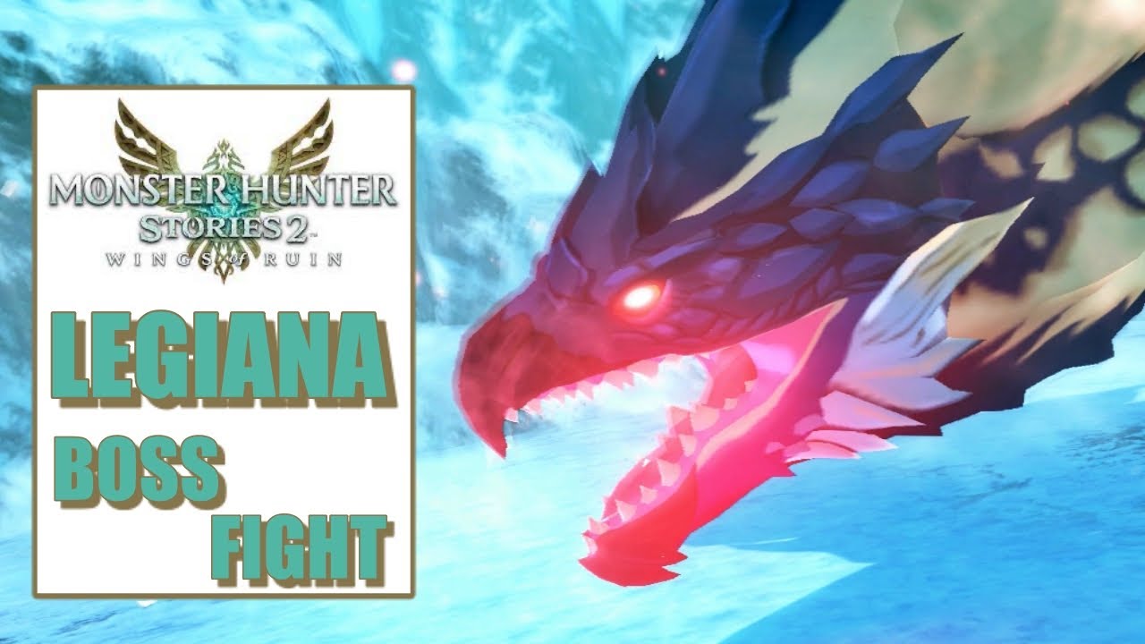 Monster Hunter Stories 2 - Legiana Boss Fight - YouTube