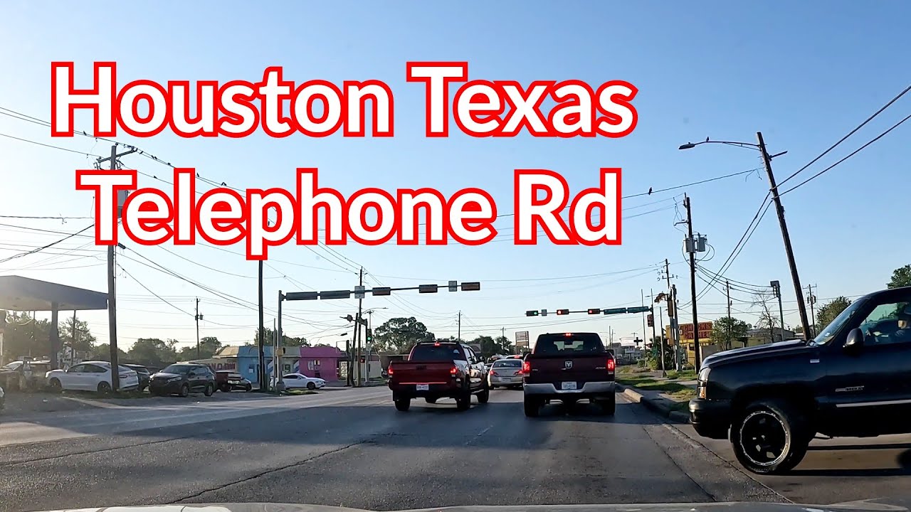 Houston Texas driving Telephone Rd - YouTube