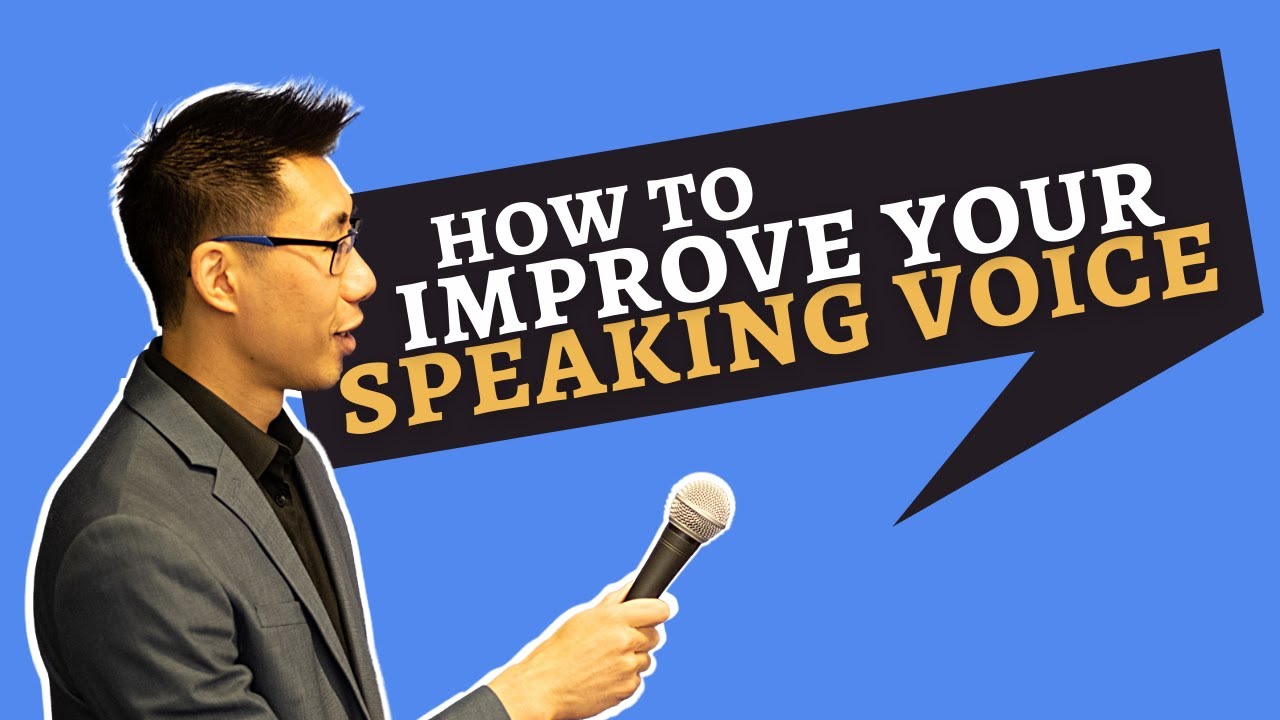 How To Improve Your Speaking Voice - YouTube