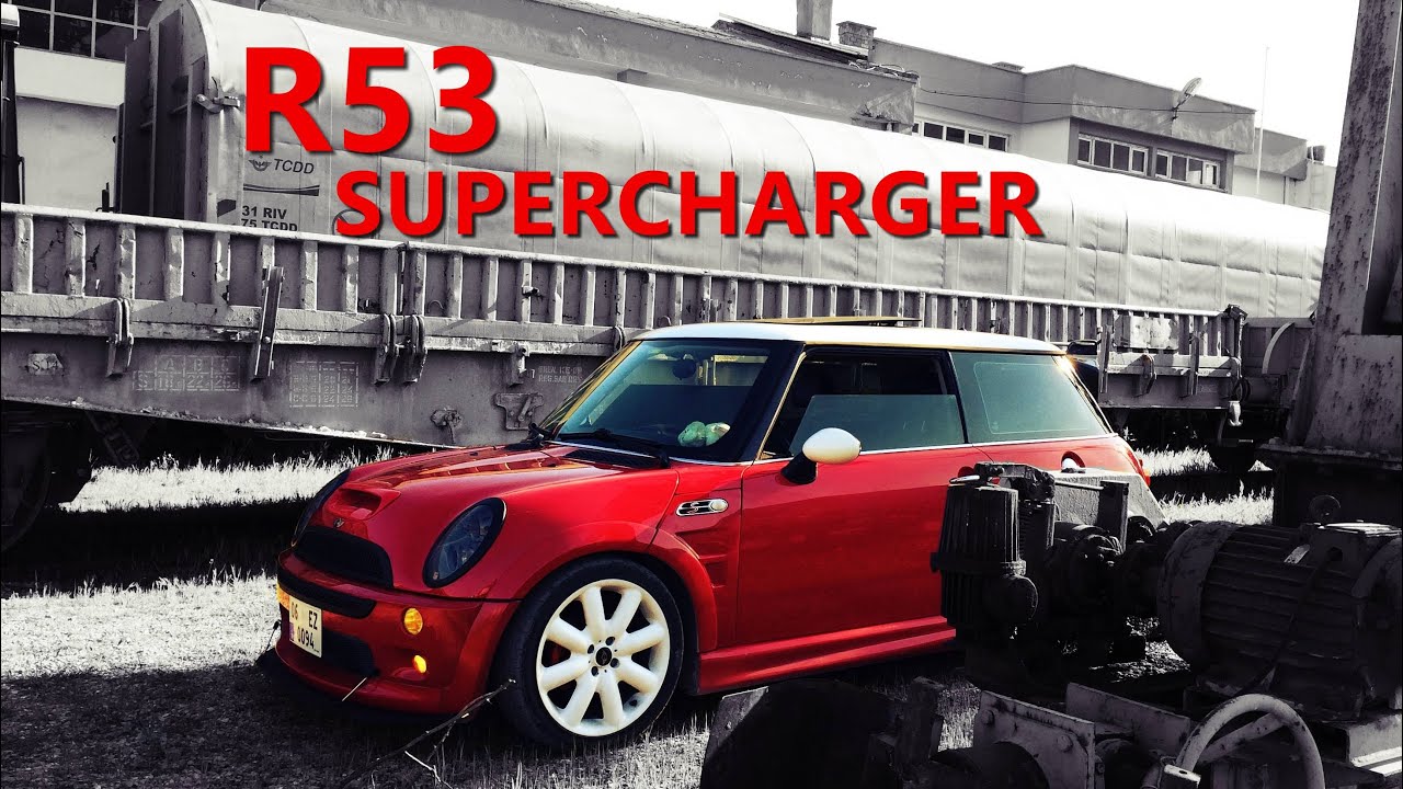 Mini Cooper S R53 Red Supercharger - YouTube