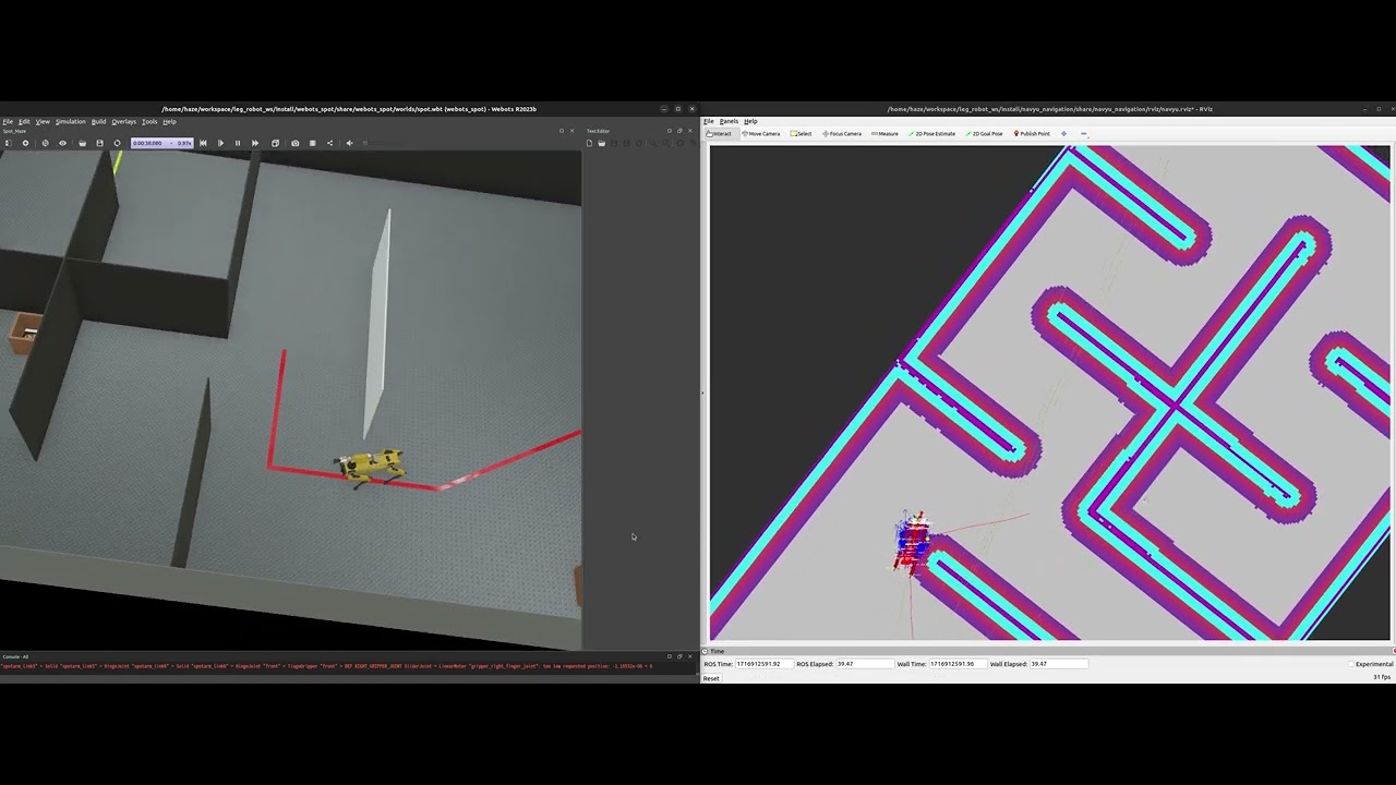 navyu with quadruped robot - YouTube