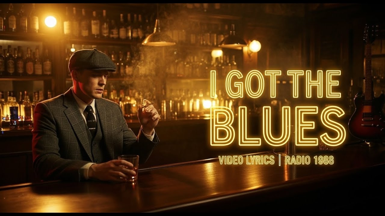 I Got The Blues 🎶 Emotional Blues Ballad | Video Lyrics | Radio 1988 ...