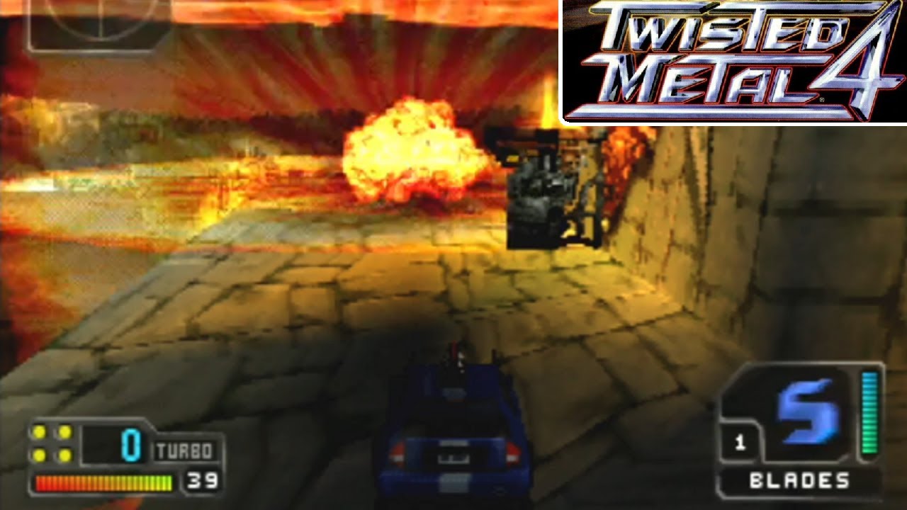 Twisted Metal 4 as Pizza Boy (full playthrough w/ commentary) - YouTube