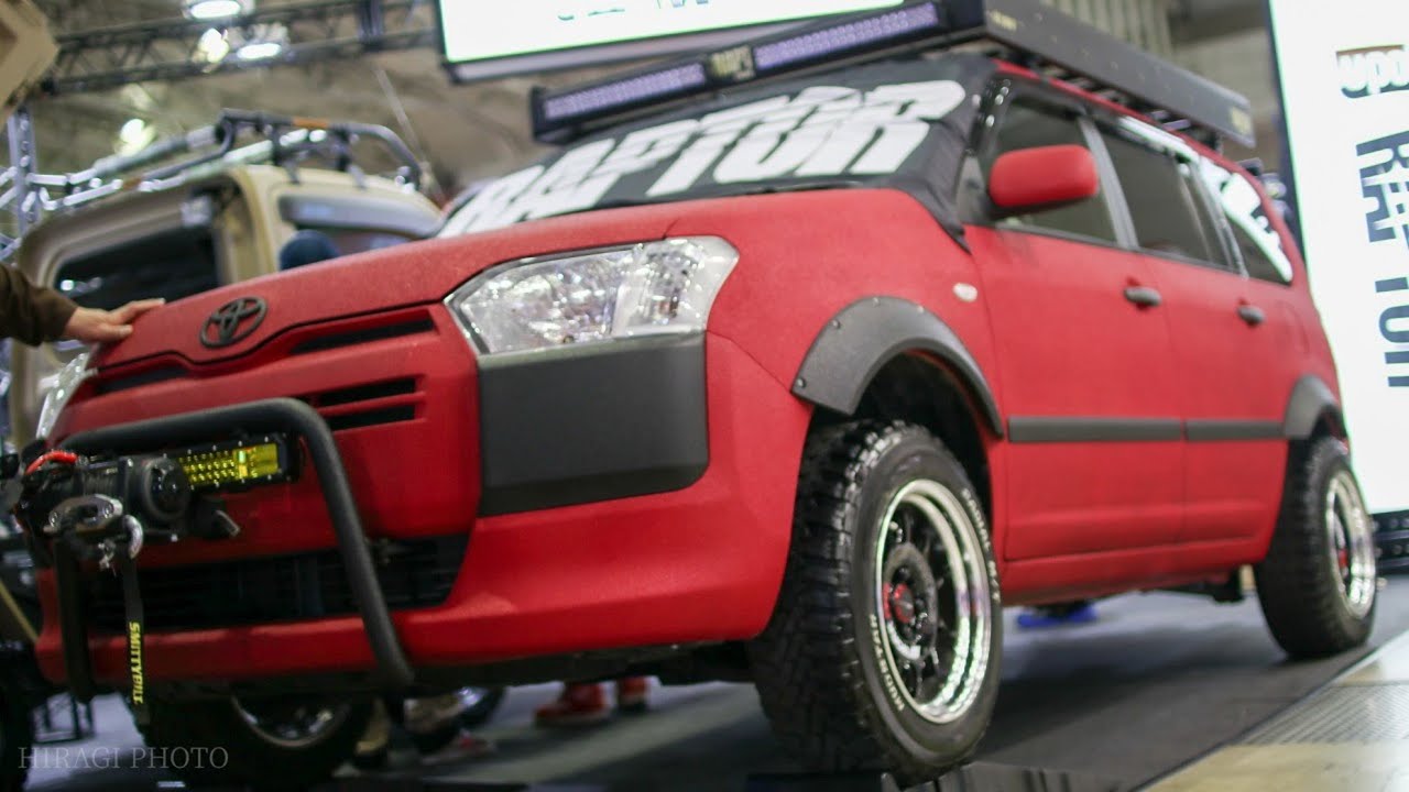 RAPTOR JAPAN PROBOX custom ラプターライナー プロボックス カスタム - TAS2023 東京オートサロン2023 ...