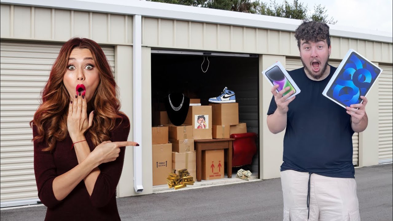 4 STORAGE AUCTIONS ... 1 DAY (HUGE PROFITS) - YouTube