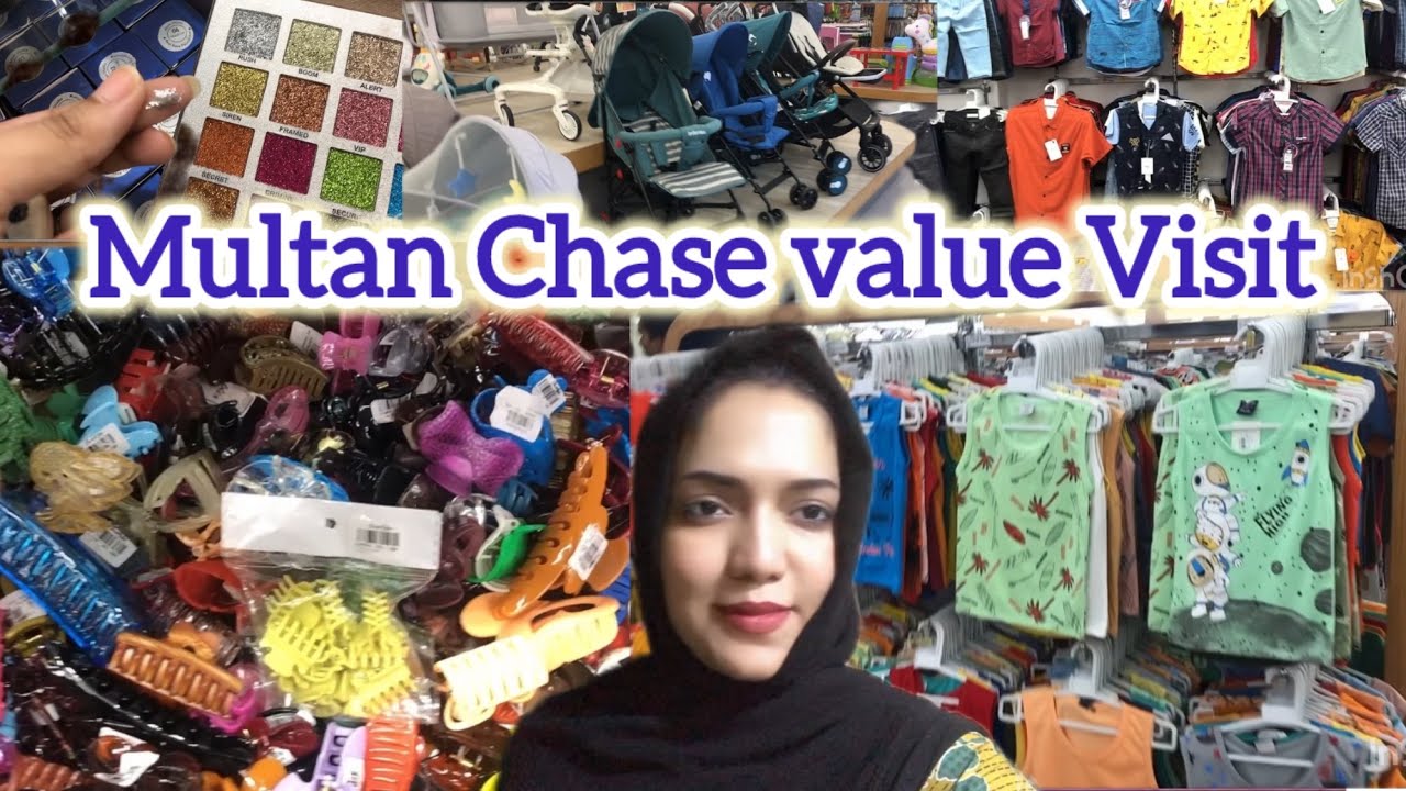 Riwaj saloon by sunny Multan chase value visit - YouTube