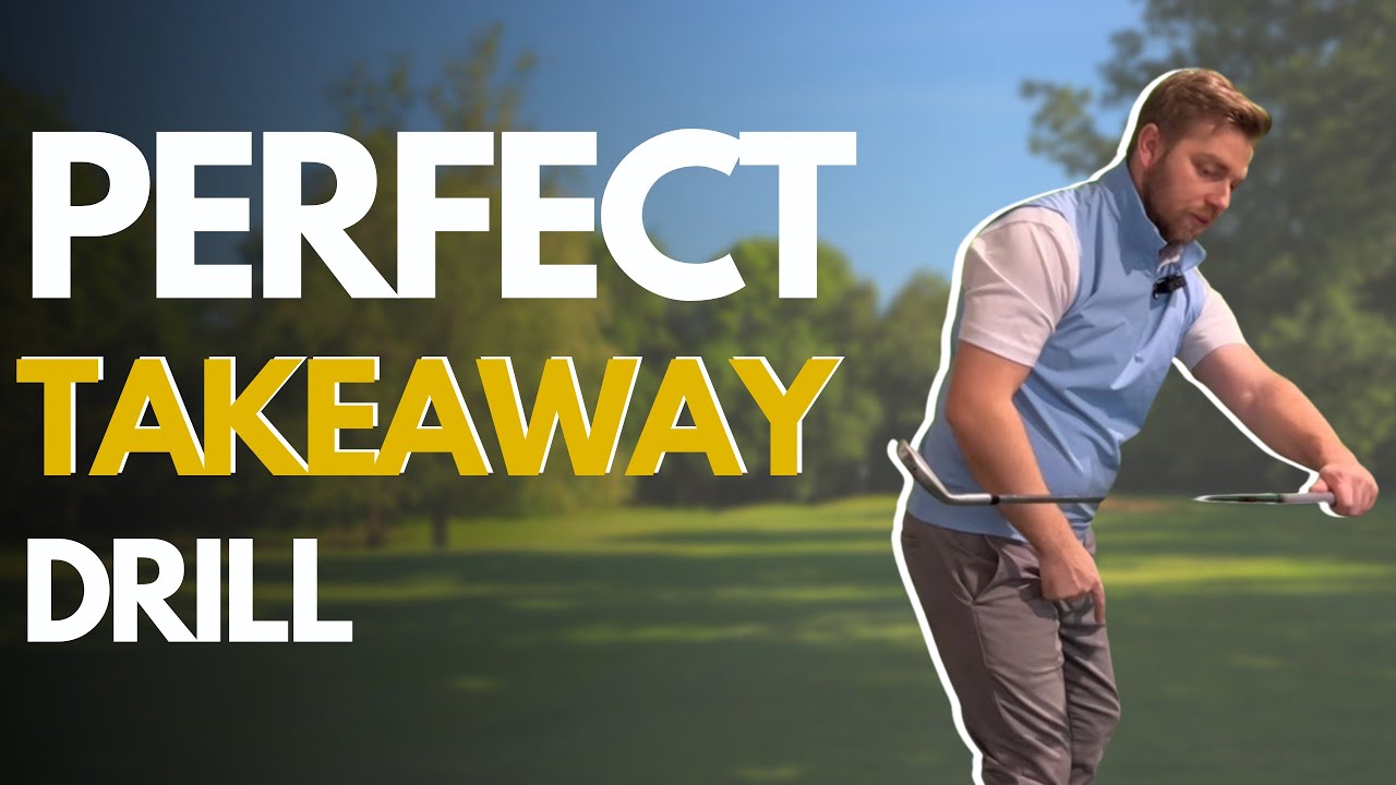 Easy Drill for the PERFECT takeaway in the golf swing - YouTube