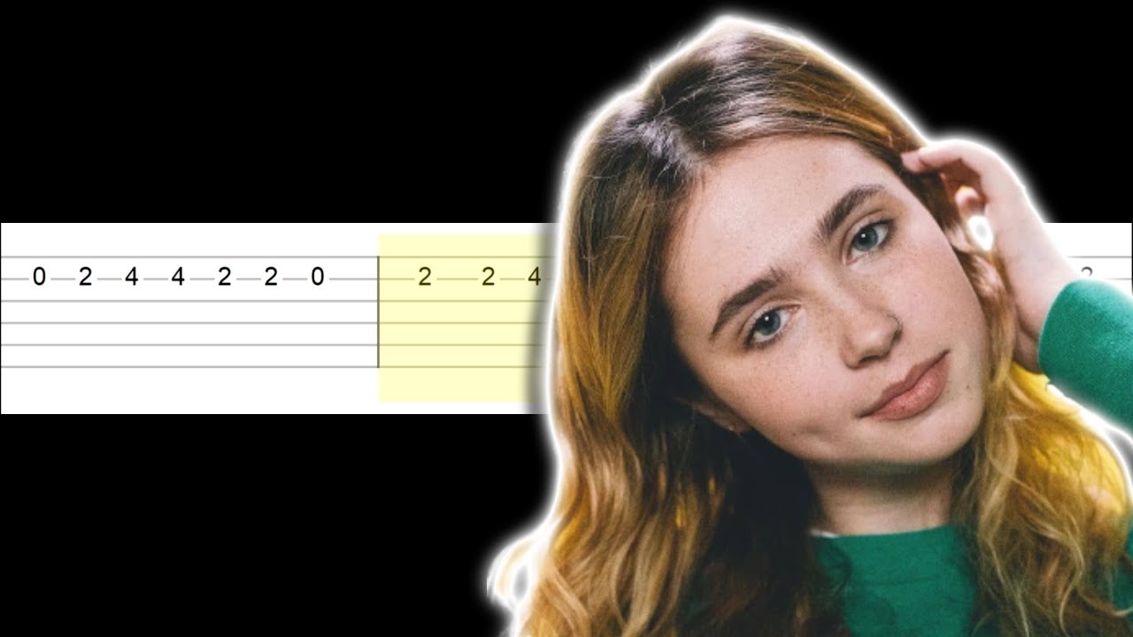 Clairo - Flaming Hot Cheetos (Easy Guitar Tabs Tutorial) - YouTube