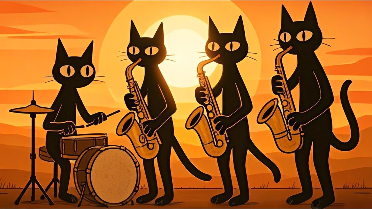 Black Cats’ Deep Bass Lounge: Stylish Swing Jazz for Creative Focus ...