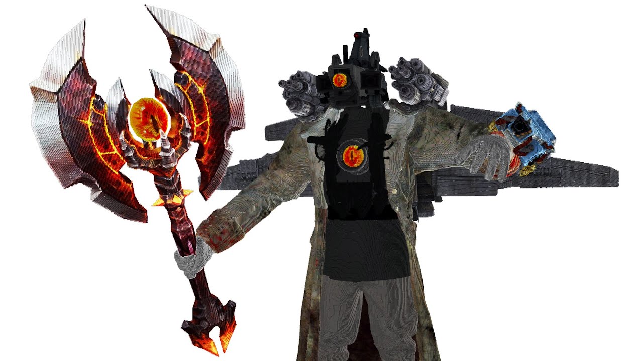 Skibidi Toilet 68 Upgraded Titan Camera Man Build in Minecraft ...