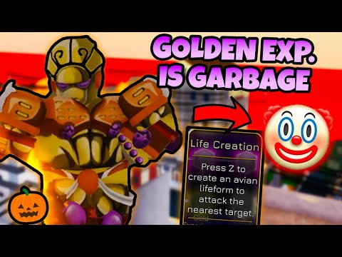 [YBA] Golden Experience's Buff did NOTHING... (NEW UPDATE) - YouTube