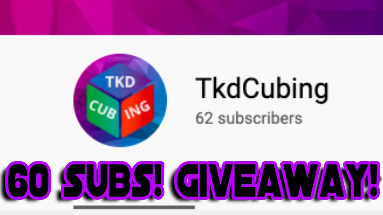 60 subscribers! ***GIVEAWAY*** - YouTube