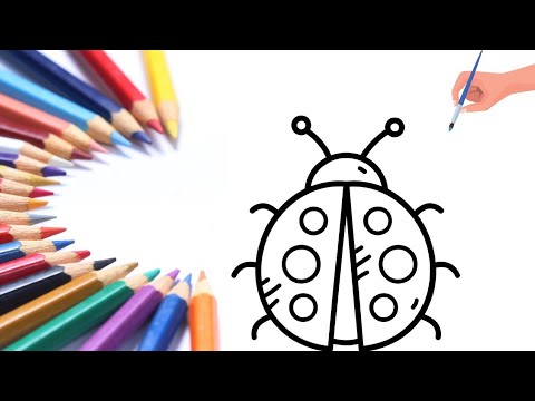 "How to Draw a Beautiful Ladybird: Easy Step-by-Step Tutorial" - YouTube