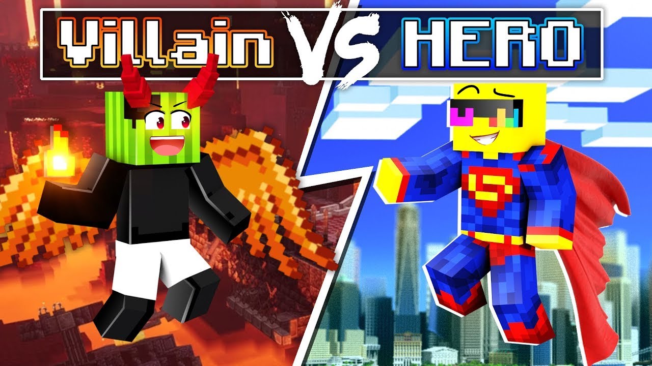 Sunny Becomes A SUPERHERO In Minecraft! - YouTube