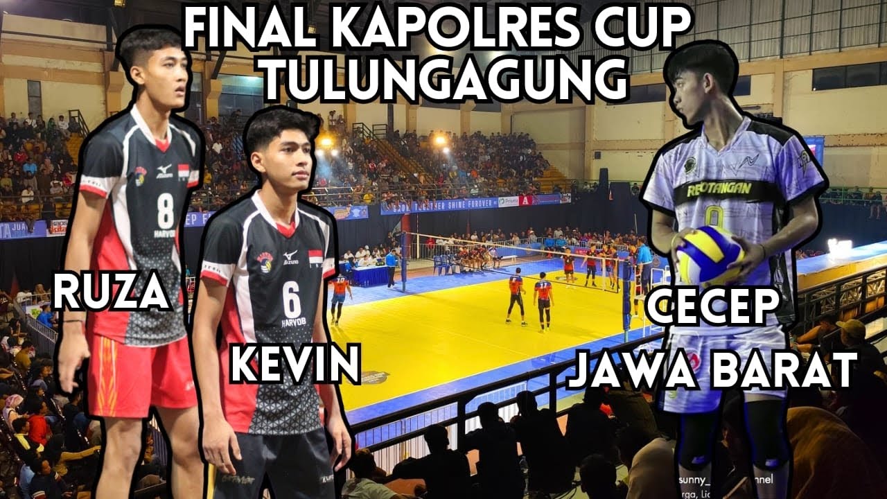 Kevin, Ruza, Rama Faza vs Cecep Jawa Barat - Grand Final Kapolres Cup ...