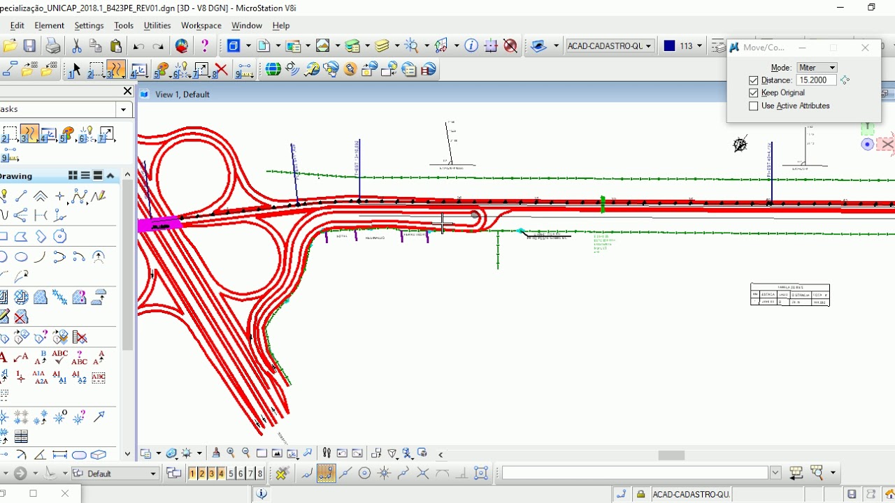 Vídeo Aula Bentley PowerCivil - Desenhando Eixo - Aula_01 - YouTube