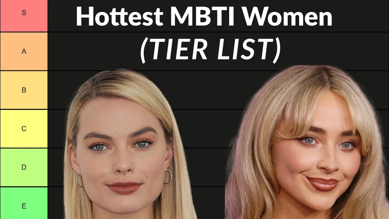 Ranking The Best Looking MBTI Types (Women’s Tier List) - YouTube