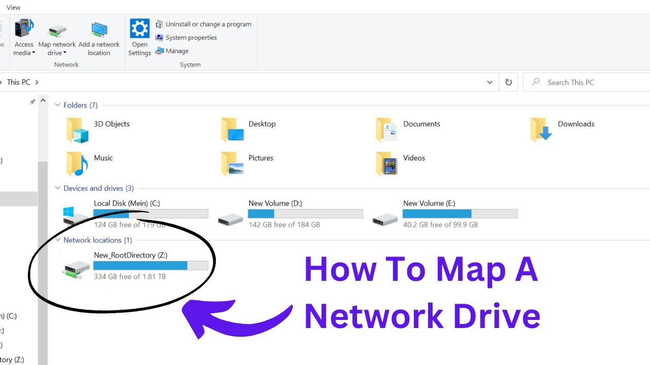 How To Map Network Drive How To Share Folder On Network How To How To Map Network Drive How To Share Folder On Network How To