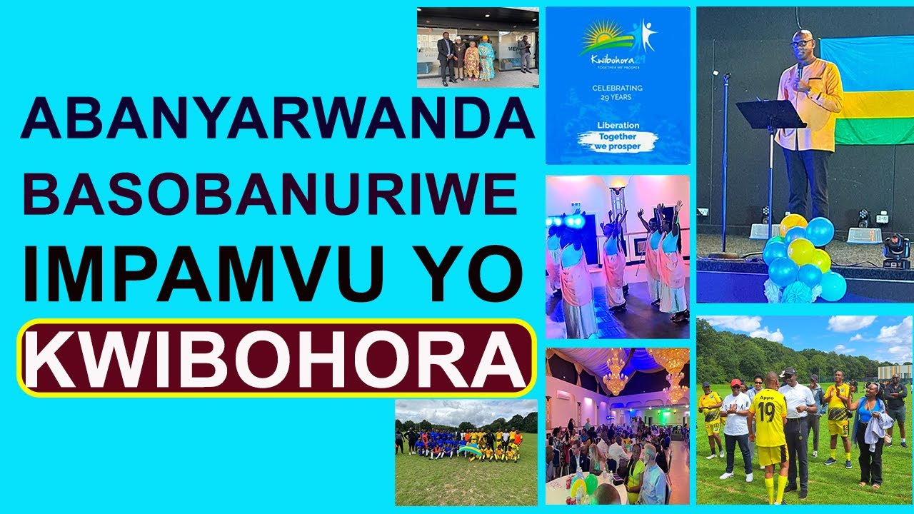 Abanyarwanda Batuye Mu Bwongereza Bizihije Umunsi Wo Kwibohora Harimo ...