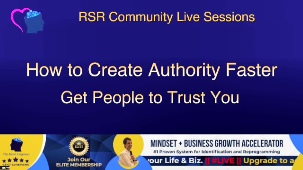 How to Create Authority Faster - Get People to Trust You | The Mind ...