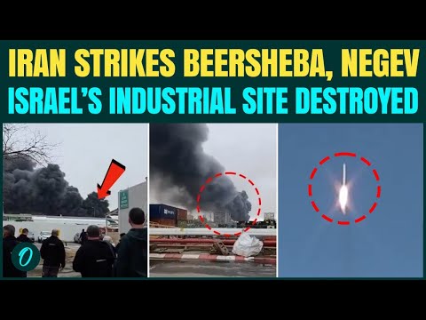 IRGC Attacks Israel’s ‘INDUSTRIAL’ Hub, Beersheba, Negev SHATTERED In 86th Missile Wave | Iran War