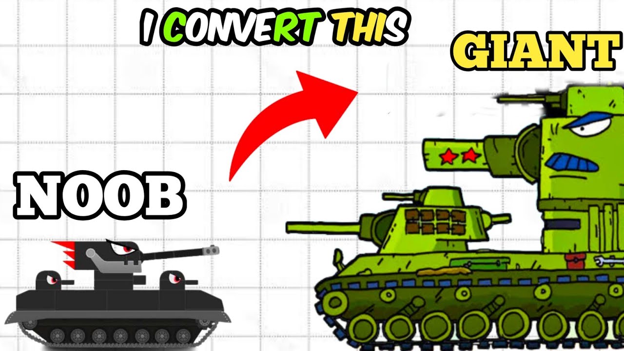 I CONVERT THIS NOOB TANK INTO GIANT TANK #1 - YouTube