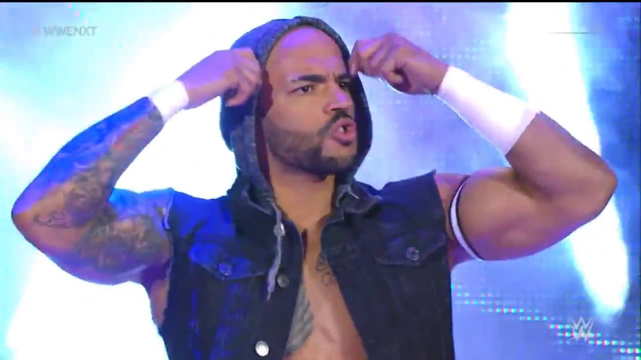 Trevor "Ricochet" Mann Debut Entrance NXT: April 18, 2018 - YouTube
