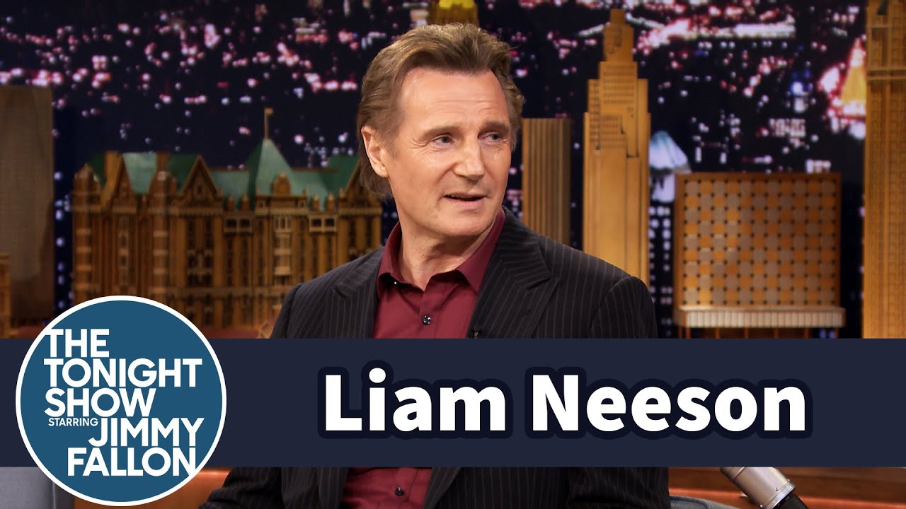 Liam Neeson Slowly Hit a Deer with His Motorcycle - YouTube
