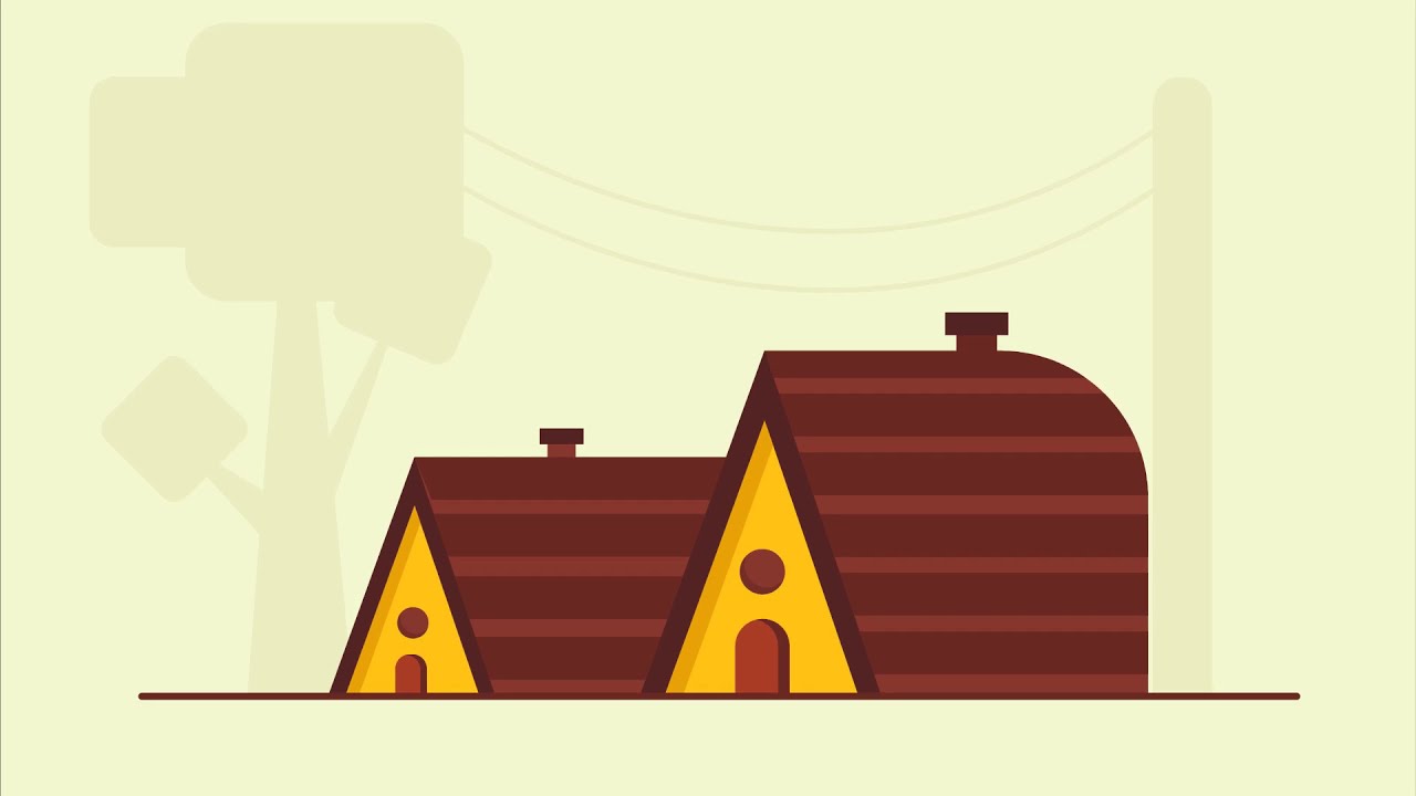 Simple illustration tutorial (Adobe Illustrator/flat design) - YouTube