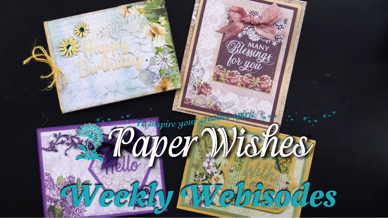 4 Beautiful Cards Using Landscape Card & Sentiment Cutting Dies by ...