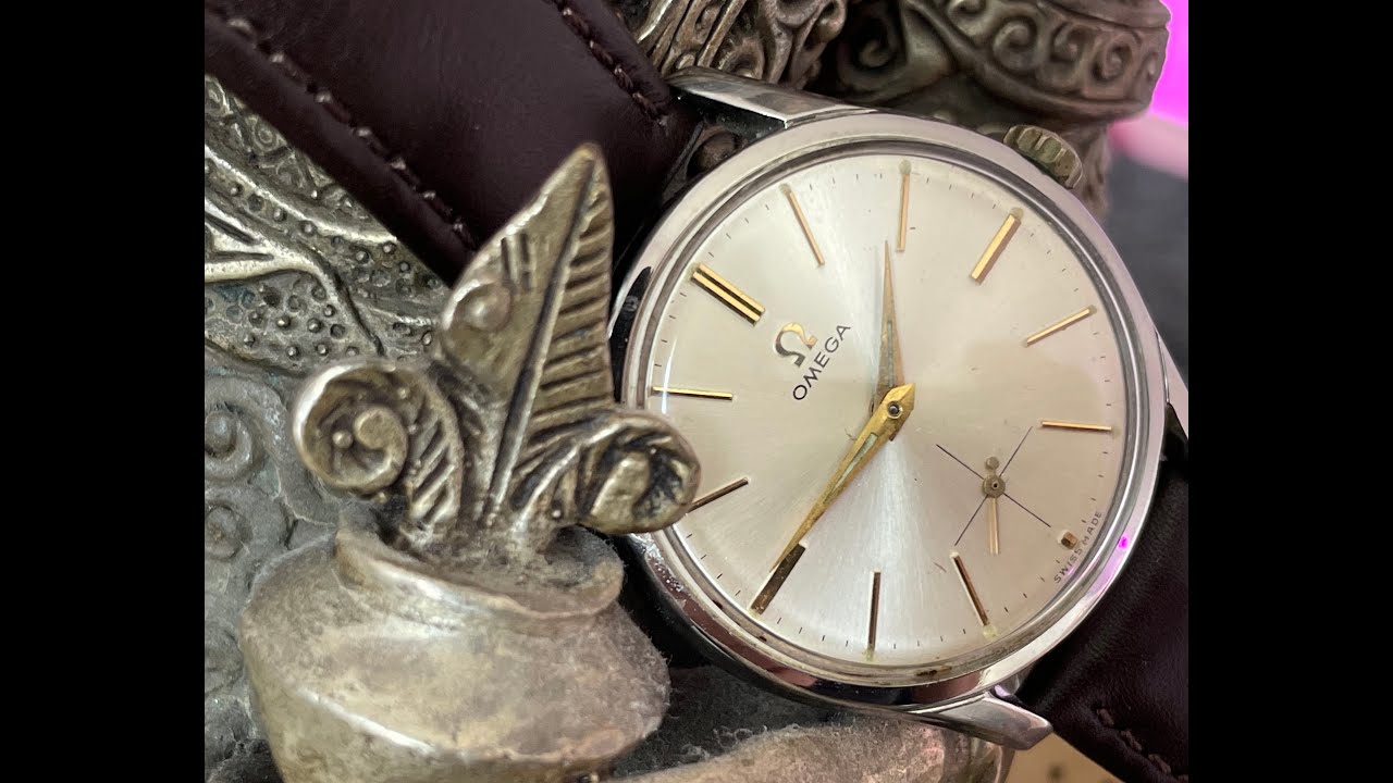 Omega Handwinding Caliber 266 around 1955 - YouTube