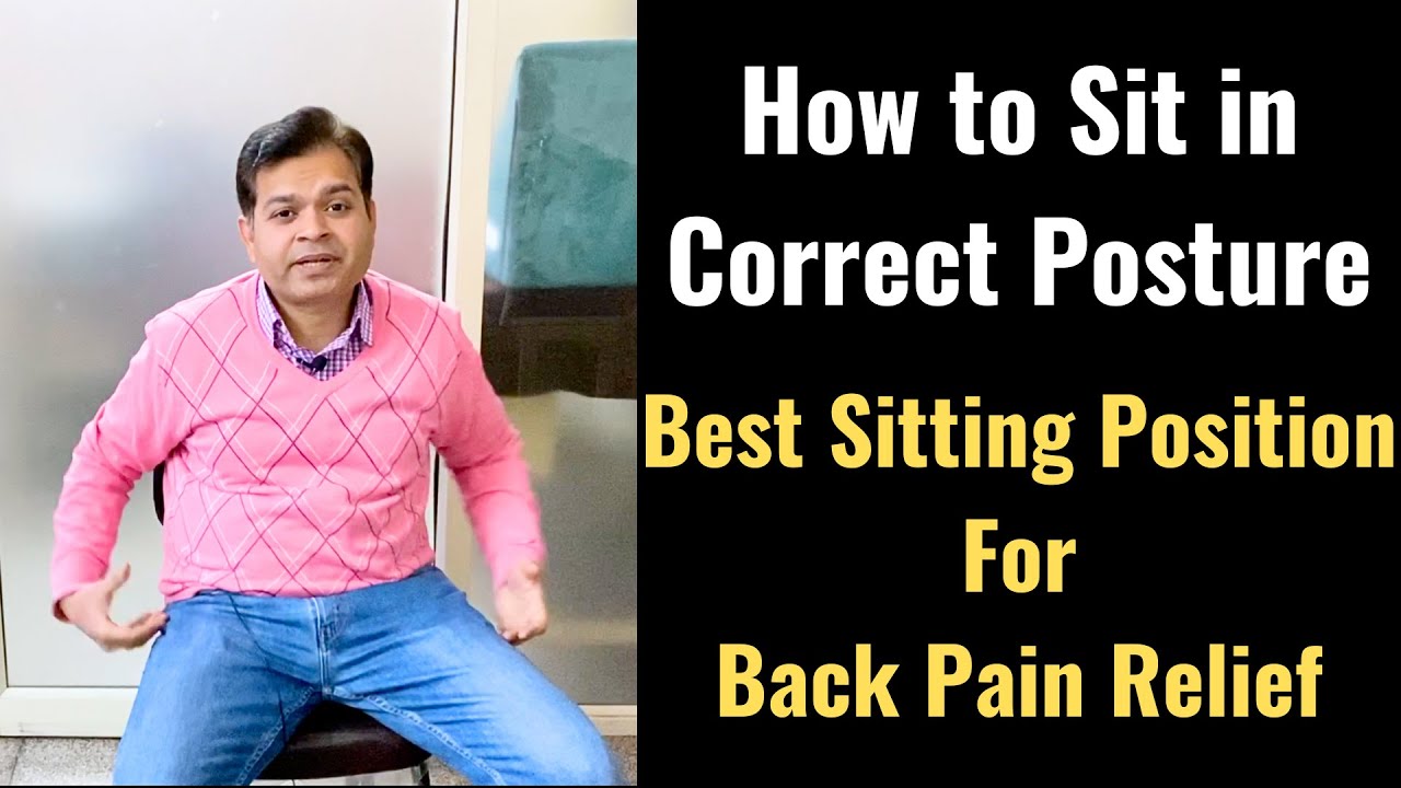 How to sit in correct posture, Sitting posture for students, Sitting ...