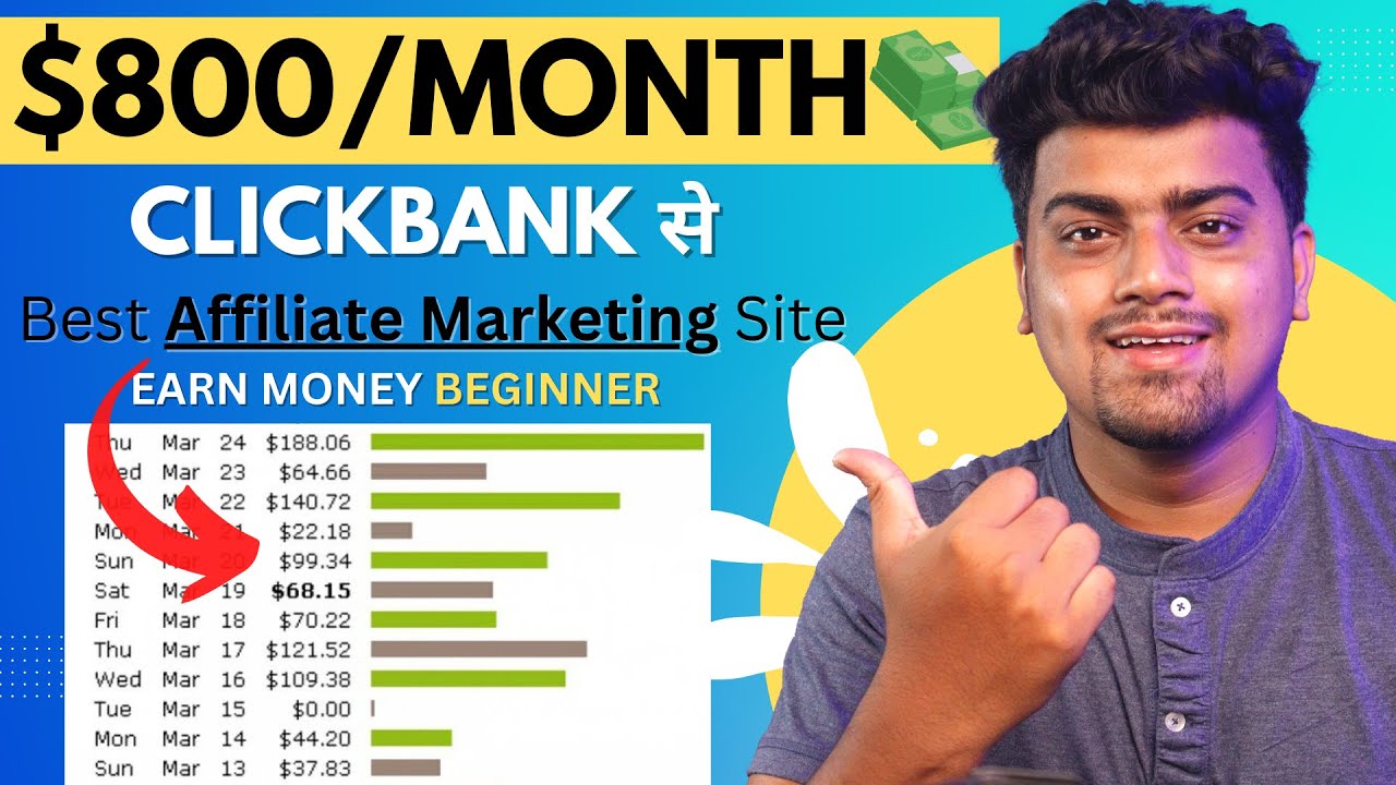How to Earn $800 Per Month with Clickbank Affiliate Network in Hindi | Clickbank affiliate ...