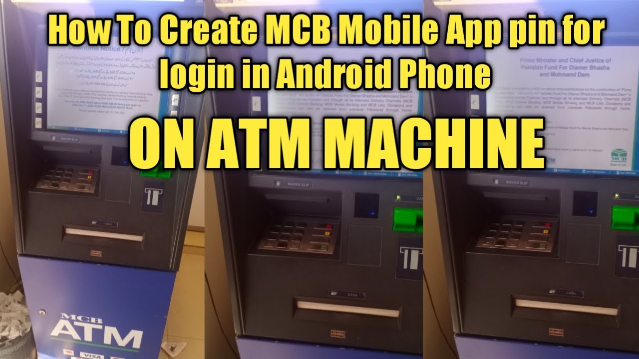 How to Create mcb mobile app pin and login on android phone/ Allied ...