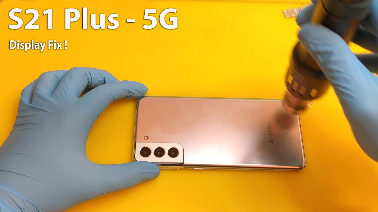 Samsung Galaxy S21 Plus 5G | Full Original Display Replacement - YouTube