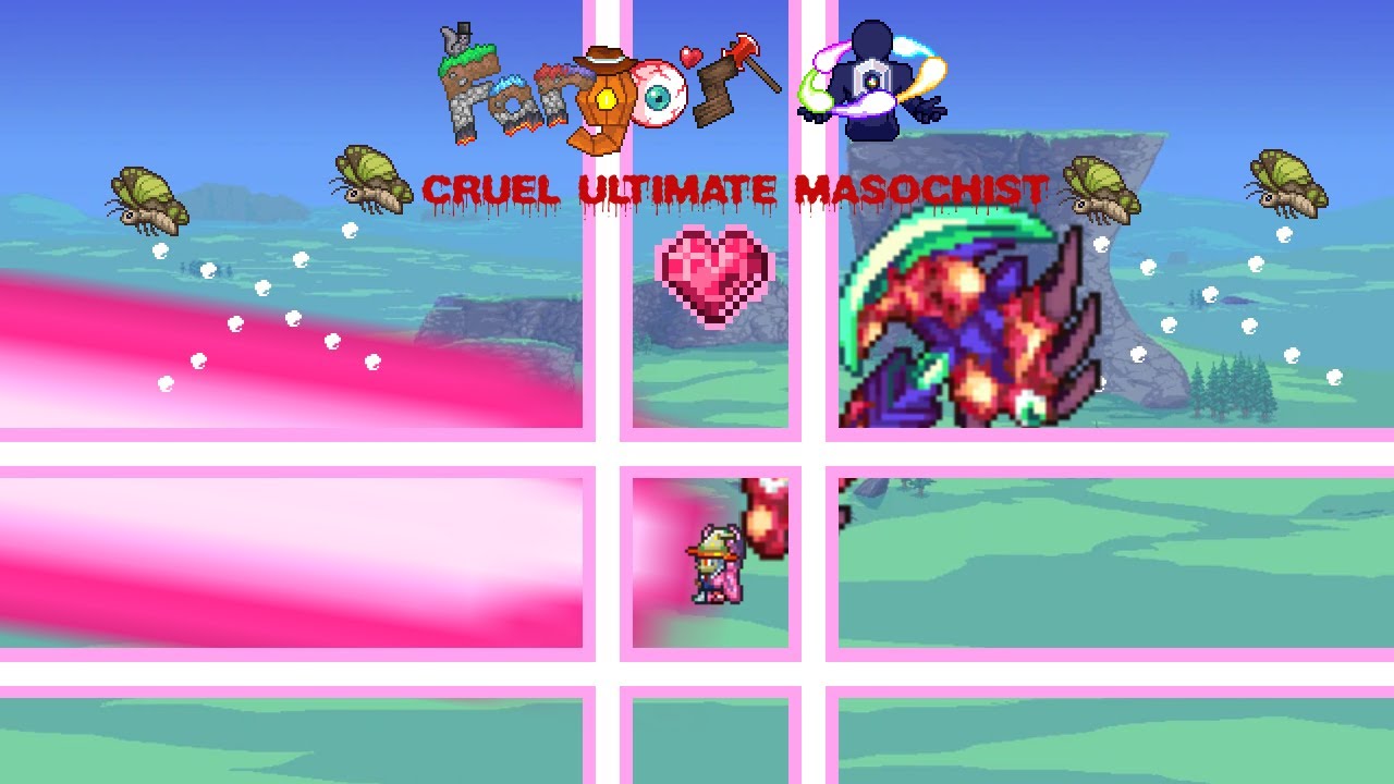 Terraria Fargo's Soul Mod - Supreme Masochist God - Deviantt No Hit ...