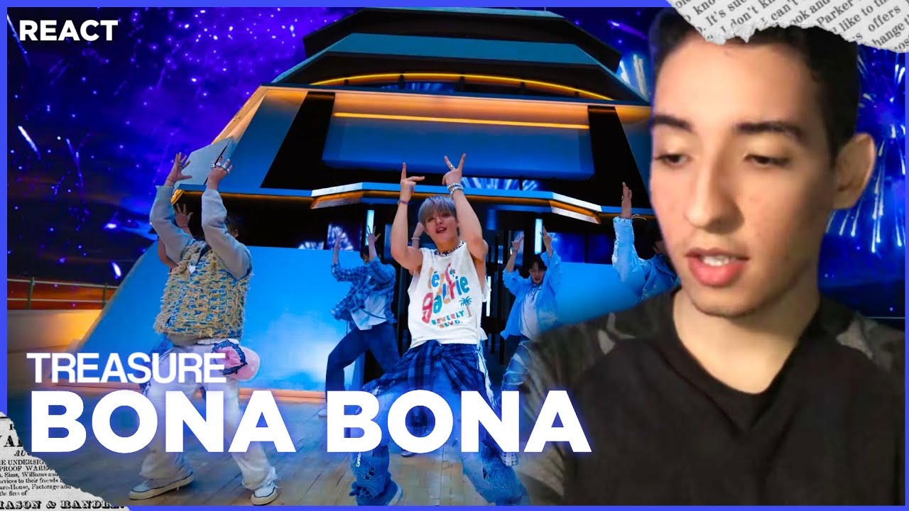 (MV REACTION) TREASURE - BONA BONA - YouTube