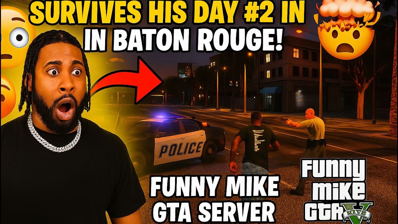 GriffyDaGrinch Survives His First Day in Baton Rouge! 🤯 | Funny Mike ...